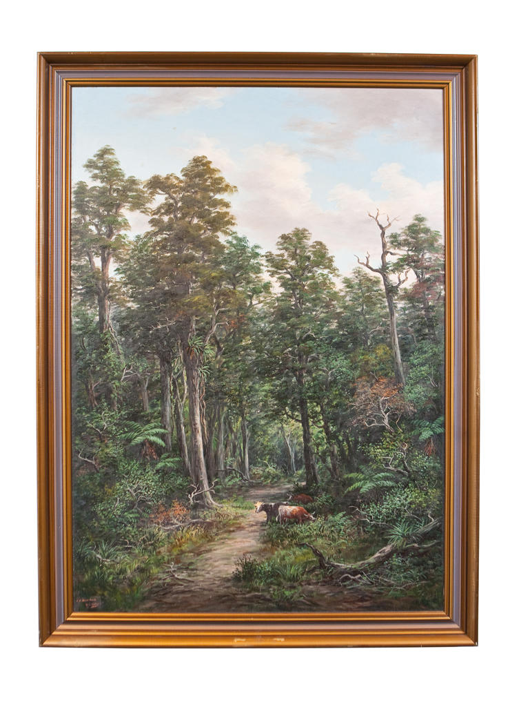 New Zealand Bush Track - The Dowse Art Museum